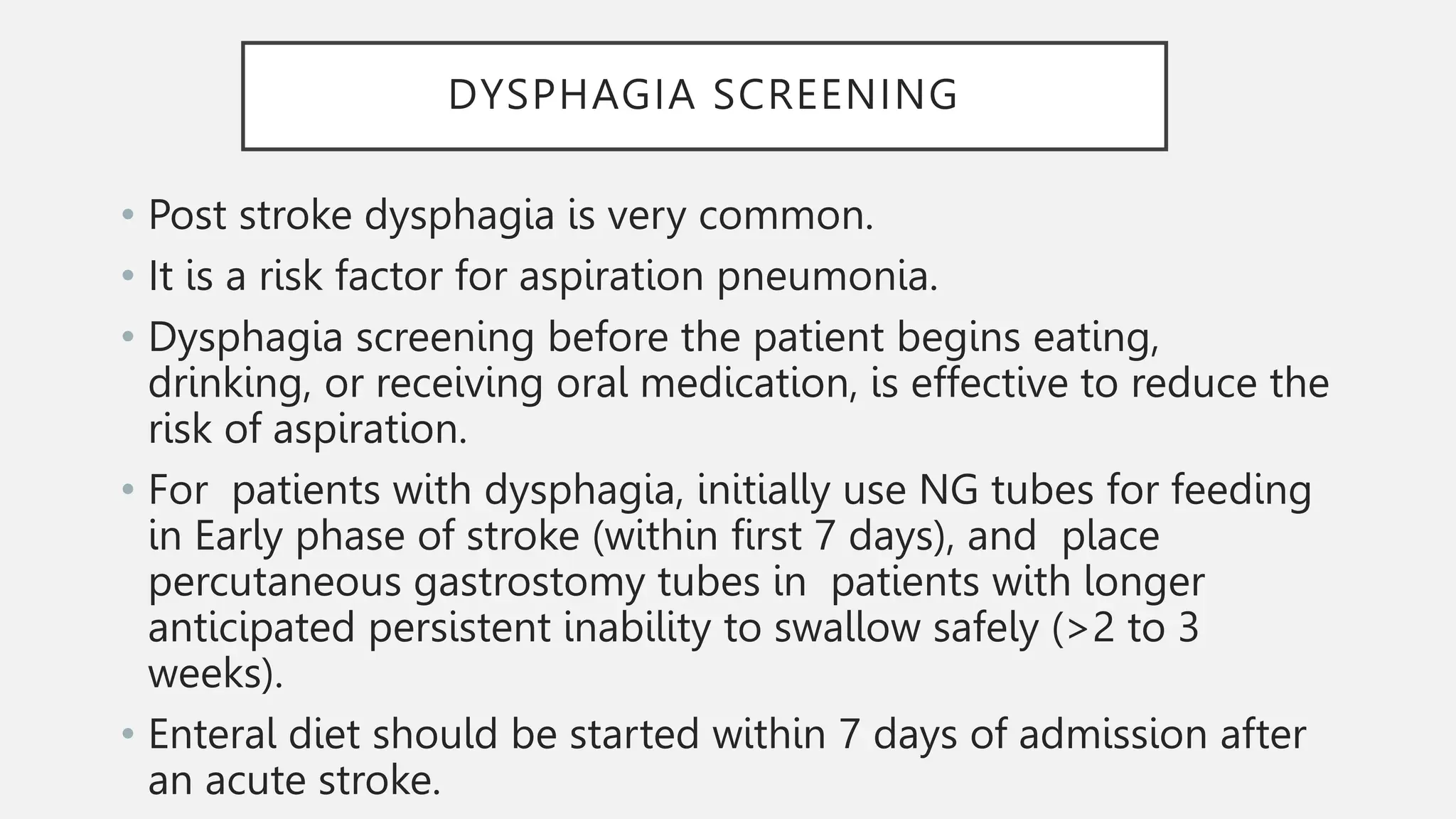 stroke presentation that covers every aspect of Focal neurological ...