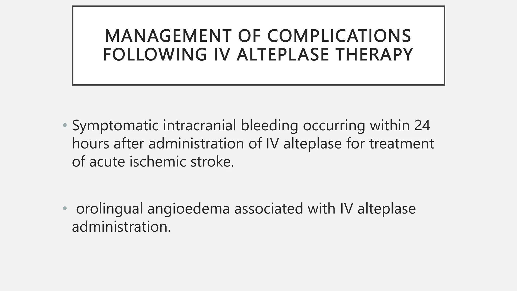 stroke presentation that covers every aspect of Focal neurological ...
