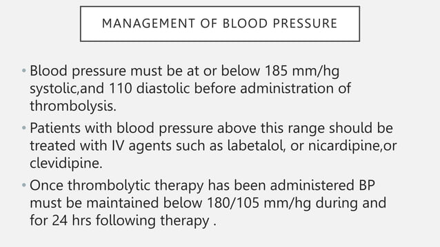 stroke presentation that covers every aspect of Focal neurological ...