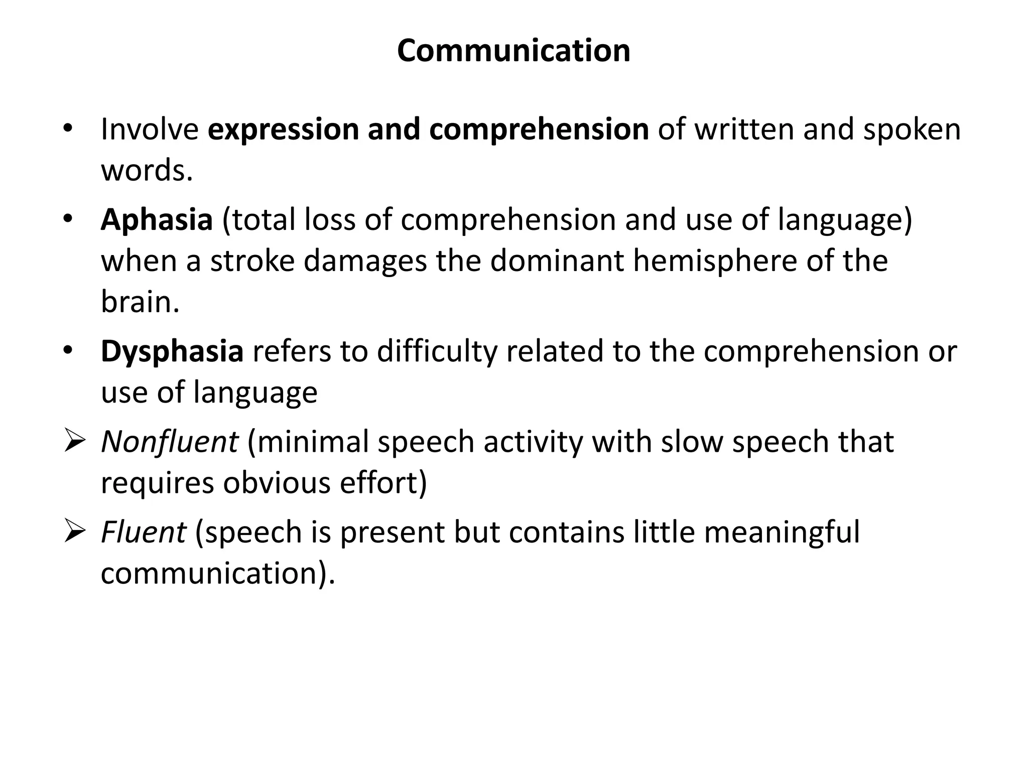 Management of Cerebro vascular accident (CVA) | PPT