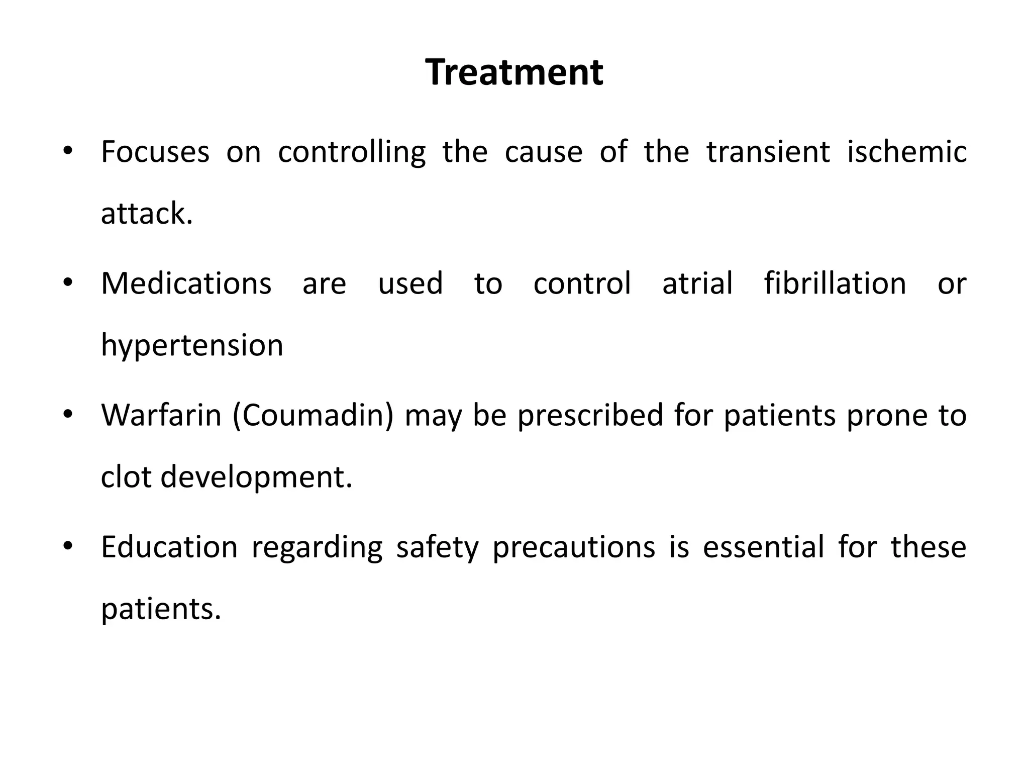 Management of Cerebro vascular accident (CVA) | PPT