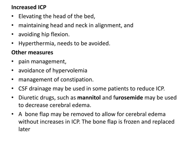 Management of Cerebro vascular accident (CVA) | PPT