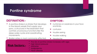 Stroke and stroke syndrome for physiotherapy.pptx