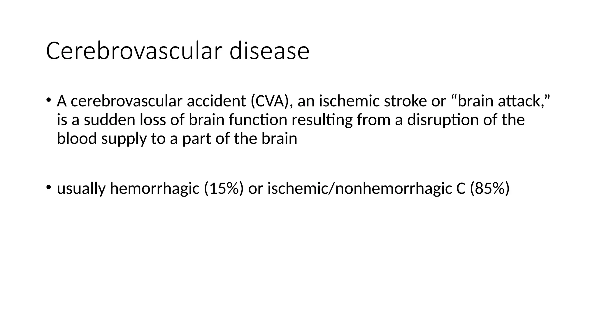 cerebrovascular disease- neurology .pptx