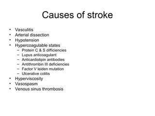 Stroke.ppt current practice and management | PPT