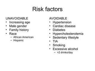 Stroke.ppt current practice and management | PPT