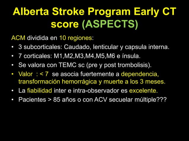 Manejo Del Ictus Isquémico Agudo Terapia Endovascular