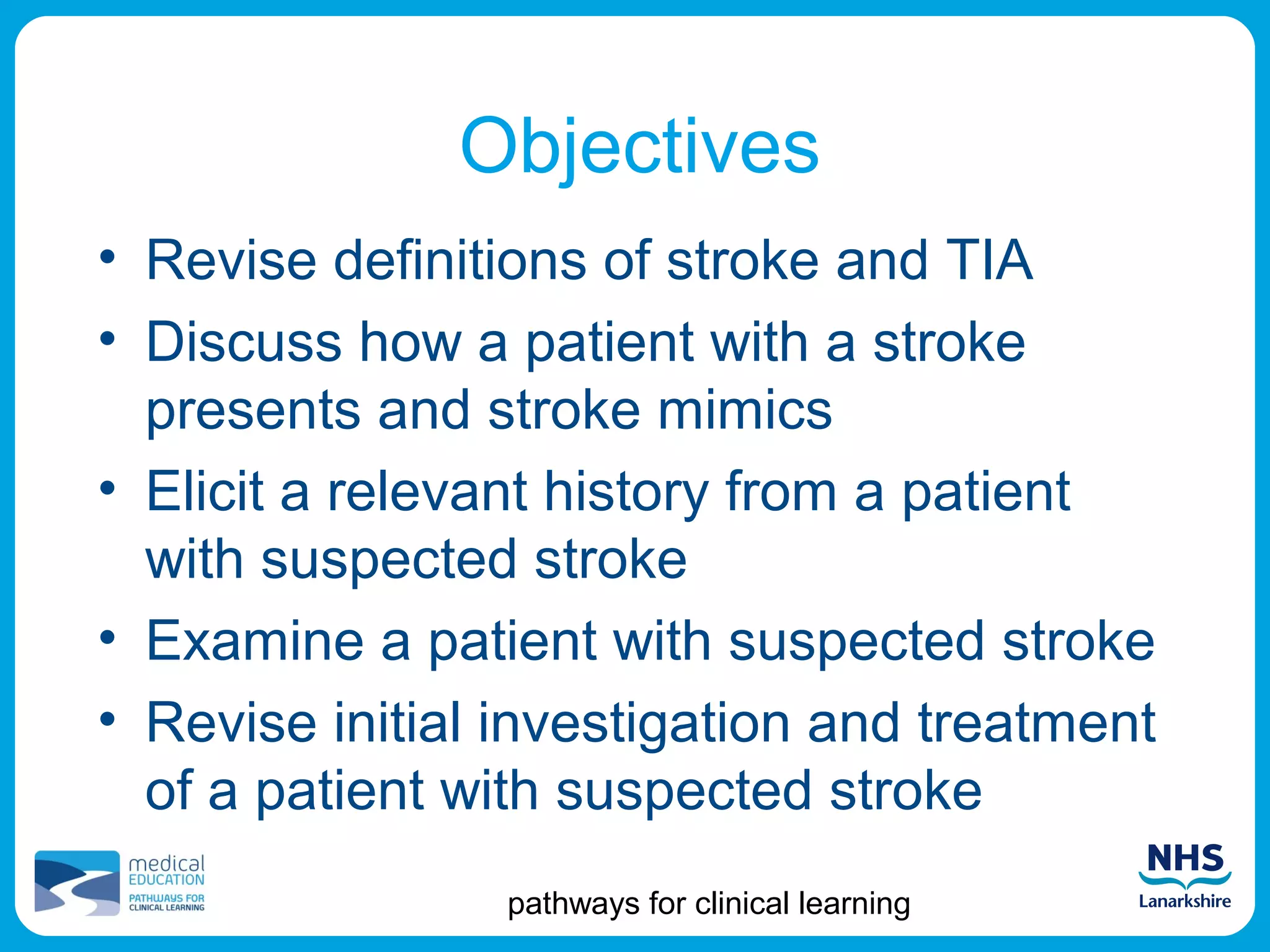 Stroke | PPT