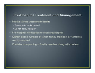 Stroke desease Power-Point presentations | PDF