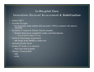 Stroke desease Power-Point presentations | PDF