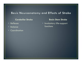Stroke desease Power-Point presentations | PDF