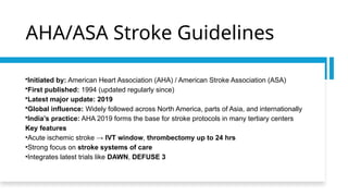 Stroke 2019 AHA and 2021 ESO guidelines.pptx