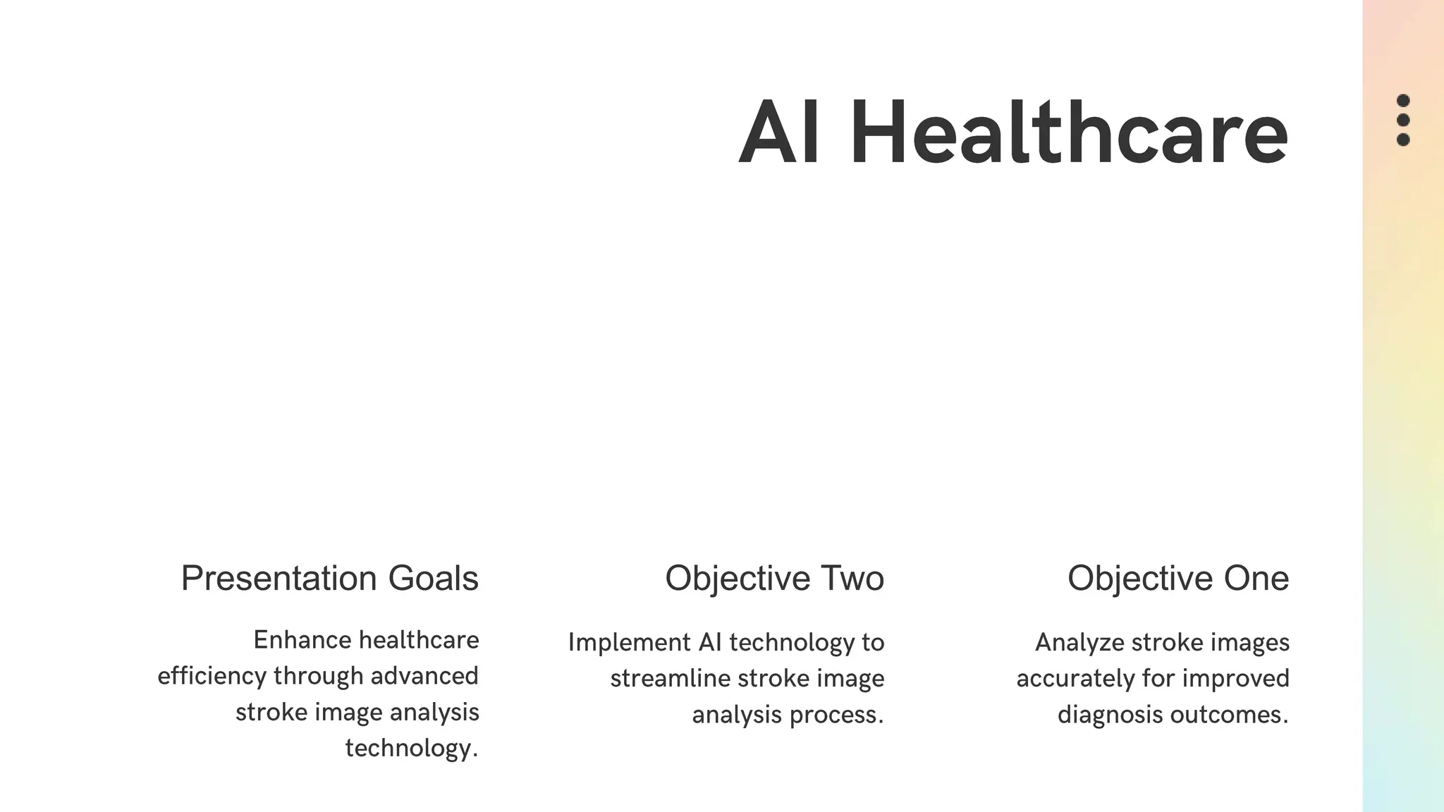 Stroke Analysis in medical healthcare system | PPTX