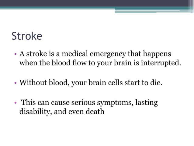 Stroke and its Types.pptx