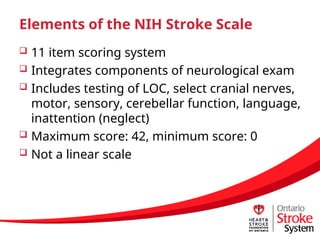 Stroke_Assessment NIH Stroke Scale 1.ppt