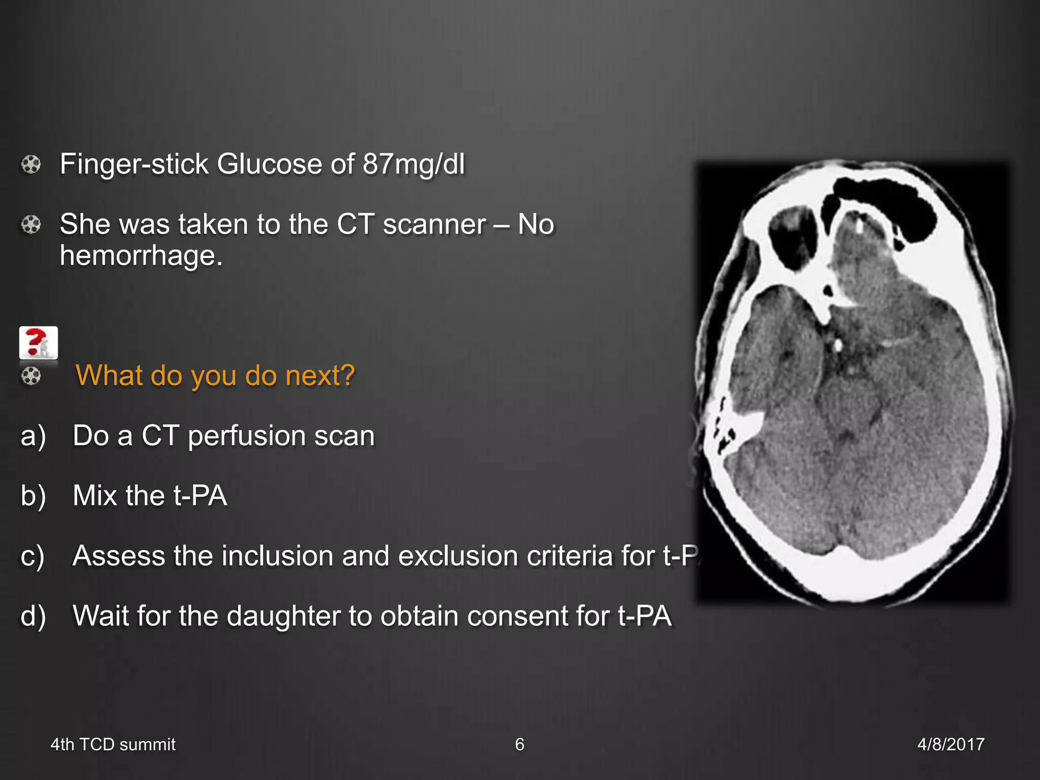 Acute Stroke management | PPT