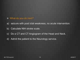 Acute Stroke management | PPT