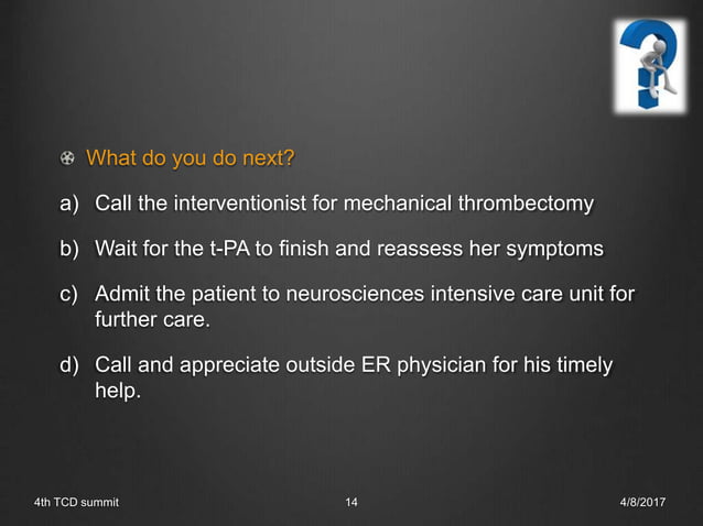 Acute Stroke management | PPT
