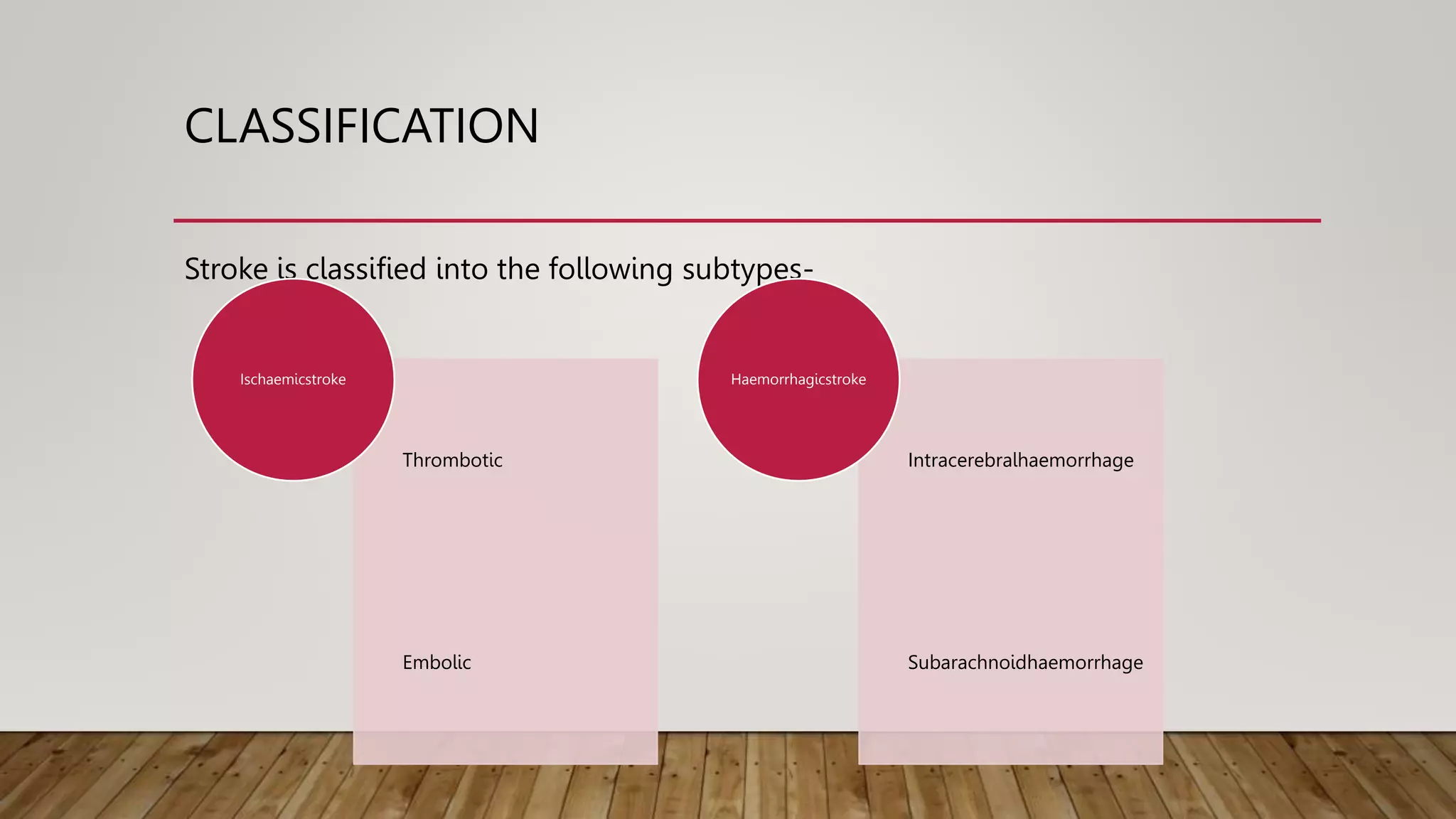 Stroke classification.pptx