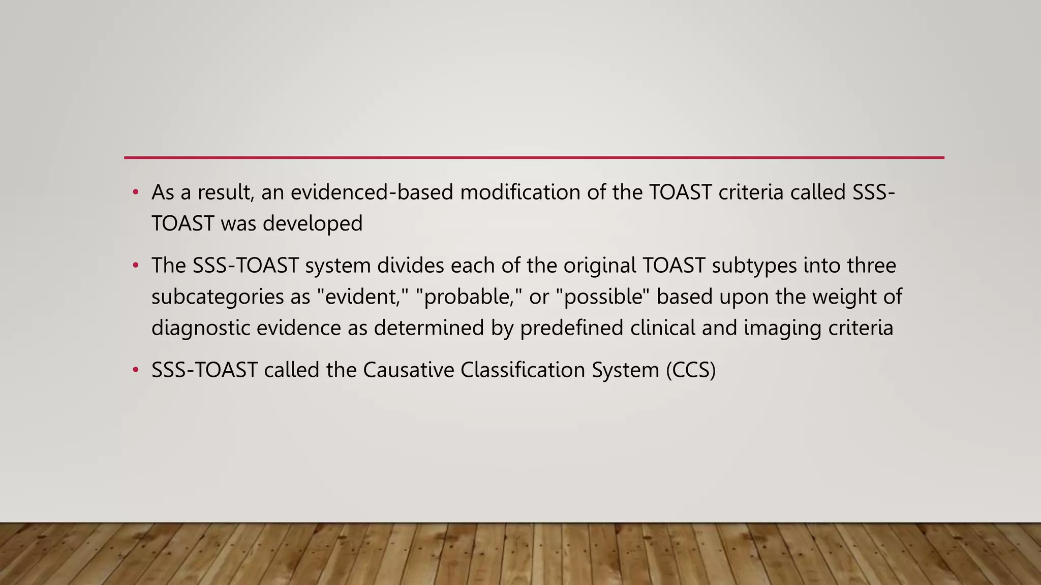 Stroke classification.pptx