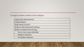 Stroke classification.pptx