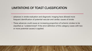 Stroke classification.pptx