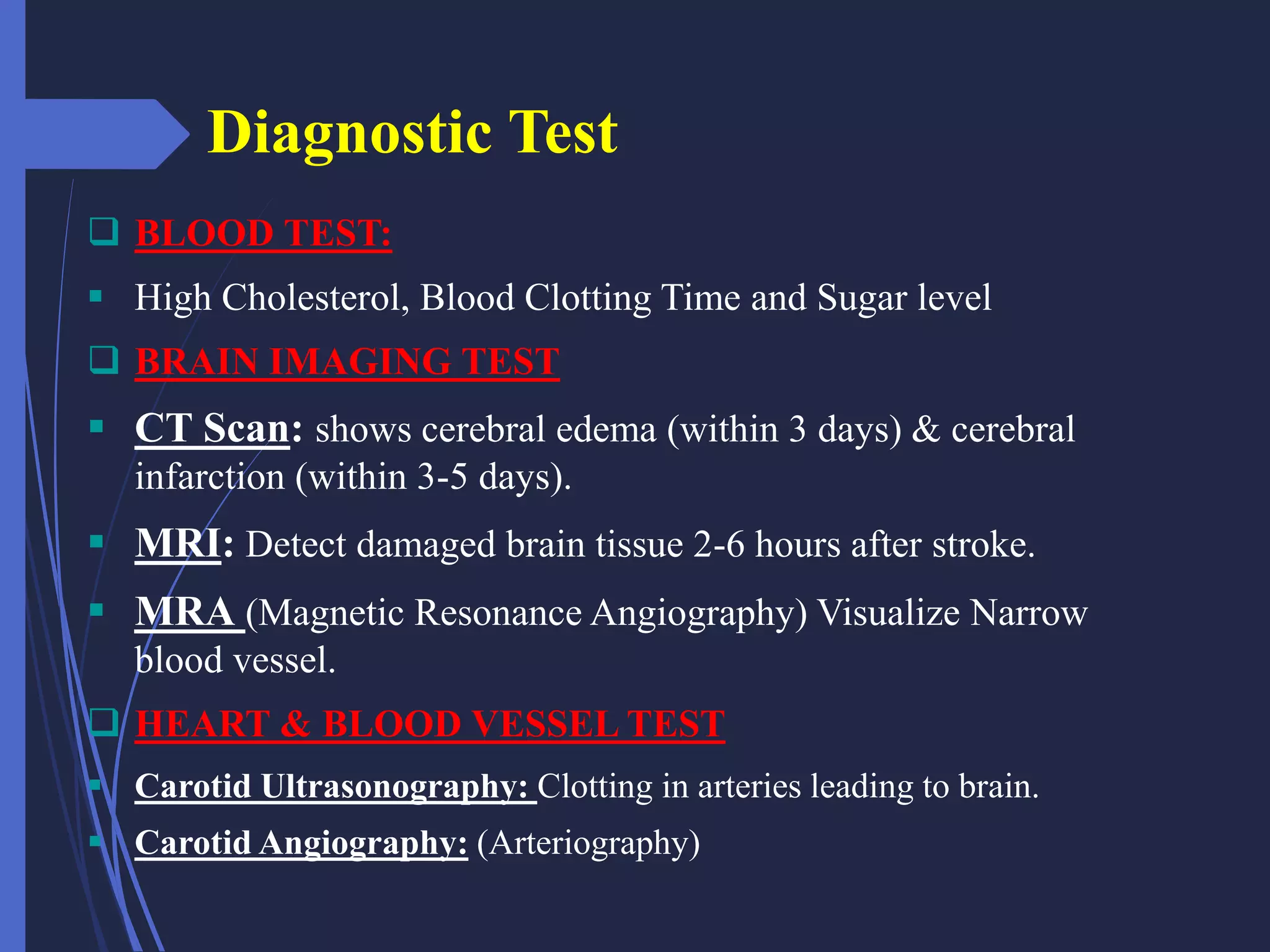 Stroke (cva) , CVA, Cerebrovascular Accident, Transient Ischemic Attack ...