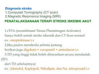 penyakit stroke dan patofisiologi STROKE (CVD).ppt