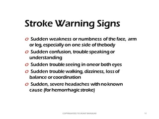Stroke I Incidence, Types, Causes, Risk Factors & Management - Dr Rohit ...