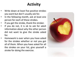 Stroke economy - Transactional Analysis | PPTX