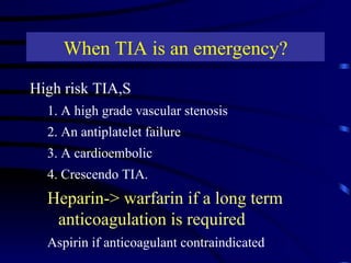 Stroke emergency treatment | PPT