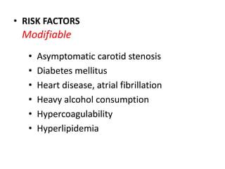 CVA- Ischemic Stroke Case Study | PPTX