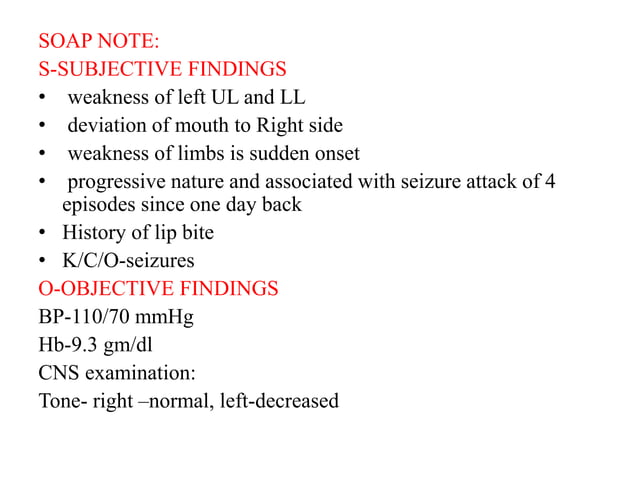 CVA- Ischemic Stroke Case Study | PPTX | Brain and Nervous System Disorders | Diseases and ...