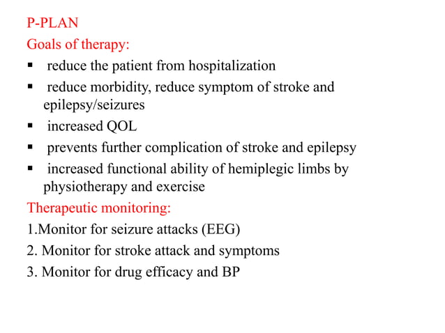 CVA- Ischemic Stroke Case Study | PPTX | Brain and Nervous System Disorders | Diseases and ...