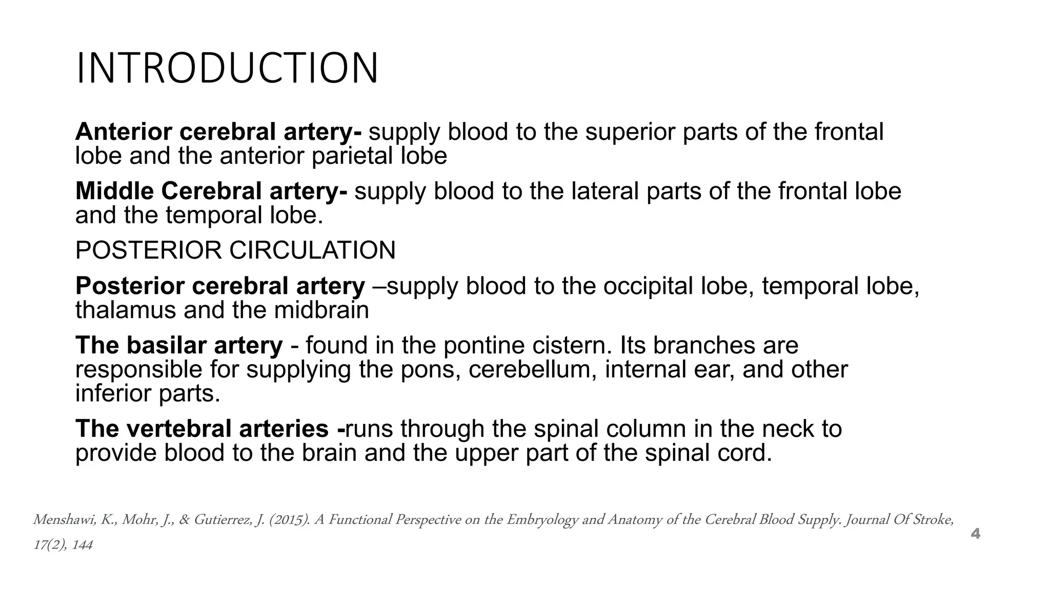 Stroke : Introduction, types and treatment. | PPTX