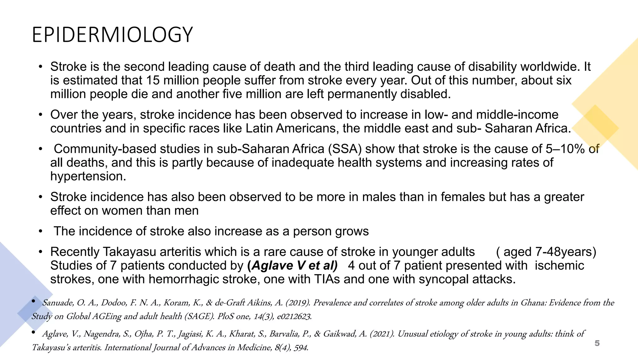 Stroke : Introduction, types and treatment. | PPTX