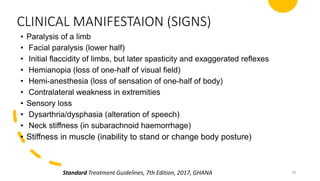 Stroke : Introduction, types and treatment. | PPTX | Brain and Nervous ...