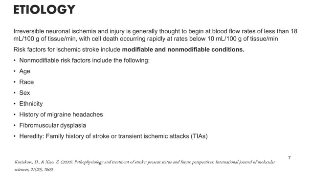 Stroke : Introduction, types and treatment. | PPTX