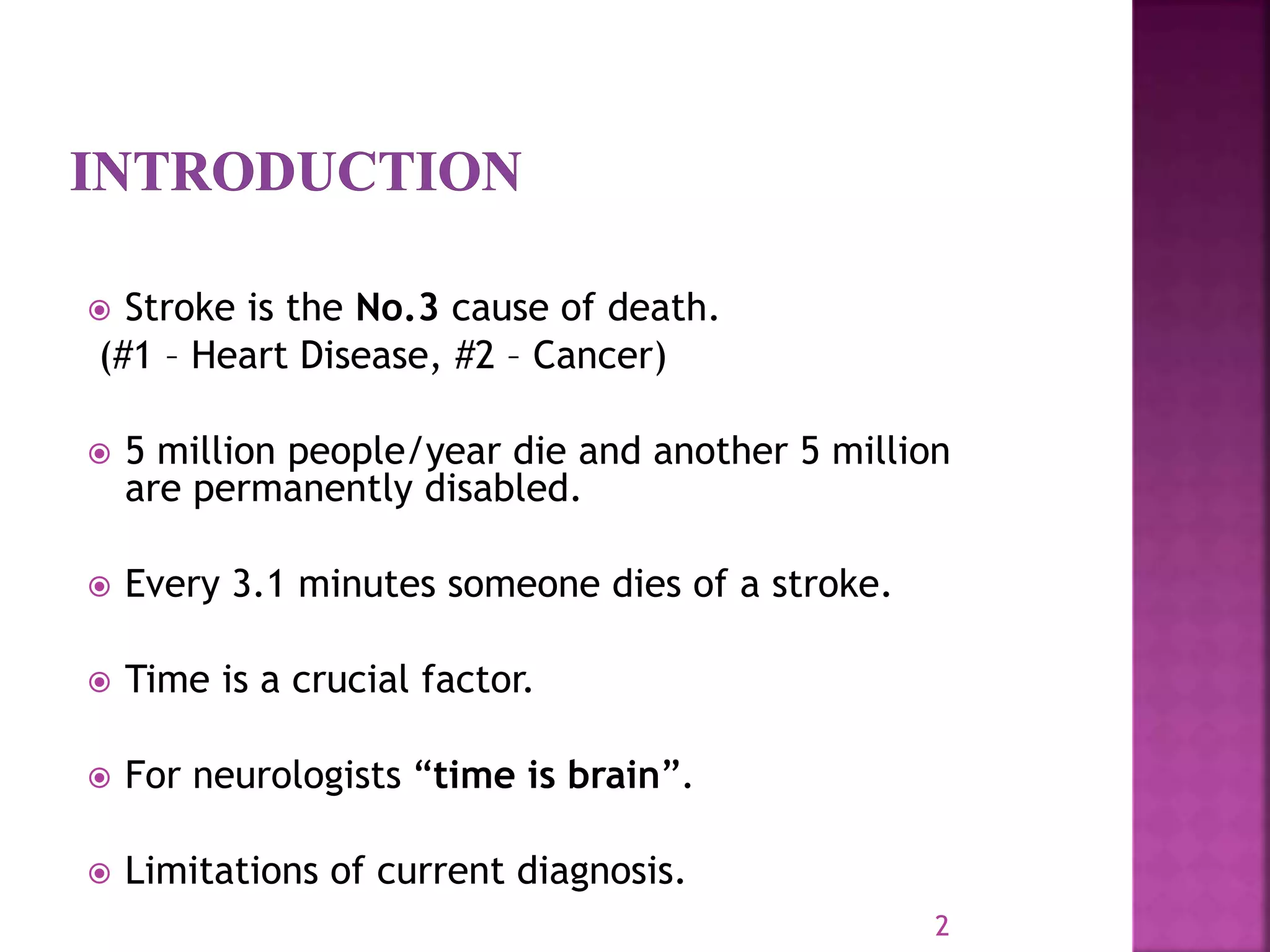 EARLY STROKE IDENTIFICATION USING MICROWAVE HELMET | PPT