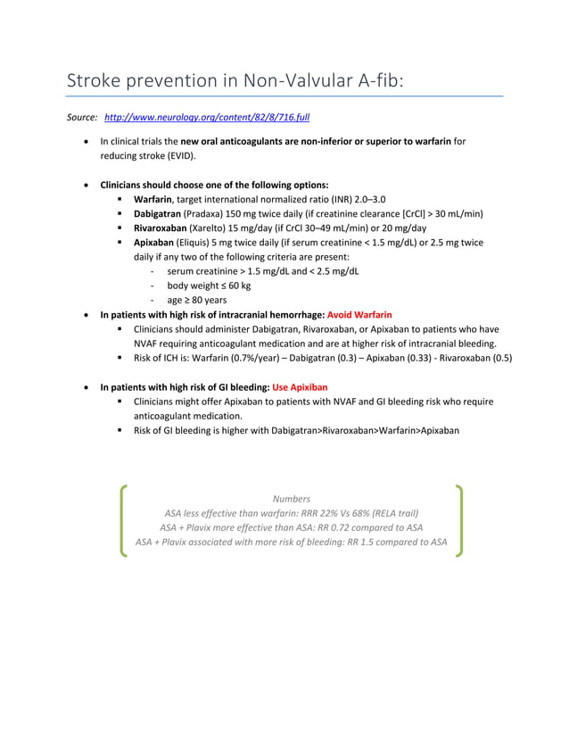 Stroke guidelines | PDF