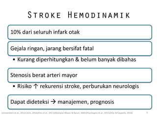 Stroke Hemodinamik | PDF