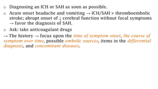 Stroke - Cerebrovascular Accident (CVA) | PDF