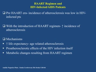 Stroke in hiv | PPTX