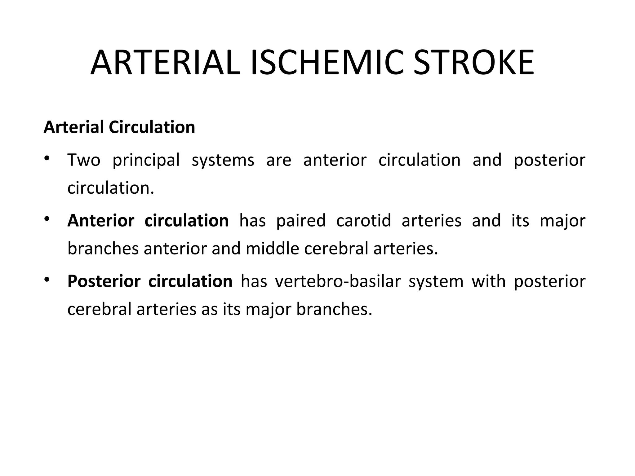 Stroke in pediatrics | PPT
