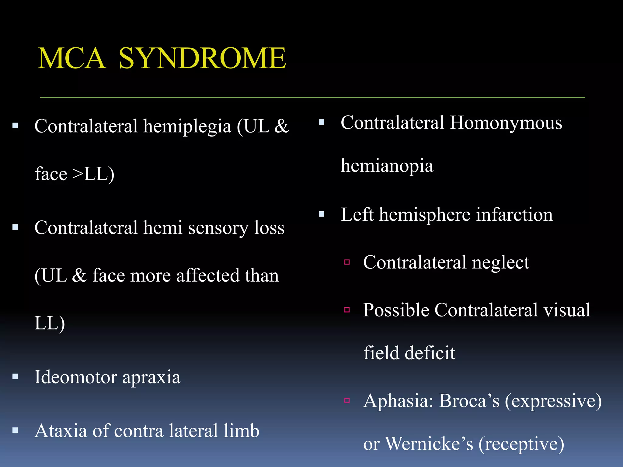 STROKE INTRODUCTION, CLASSIFICATION AND CLINICAL FEATURES.pptx