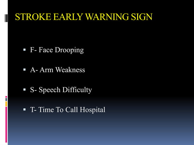 STROKE INTRODUCTION, CLASSIFICATION AND CLINICAL FEATURES.pptx | Brain ...