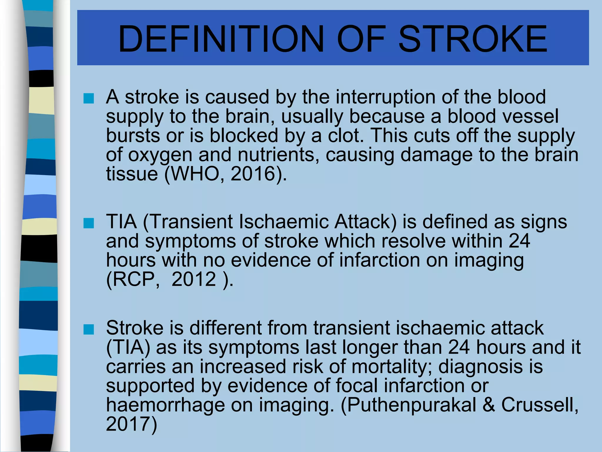 Nursing care of Stroke | PDF