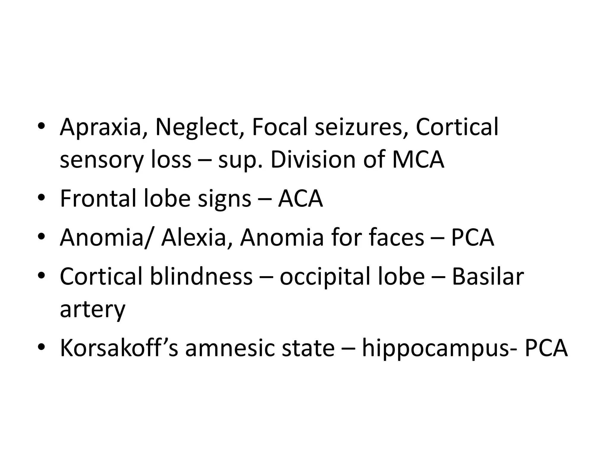 Stroke localization | PPTX