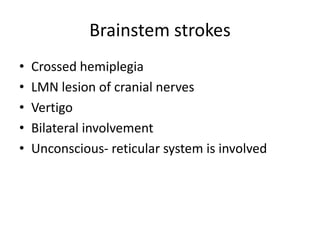 Stroke localization | PPTX
