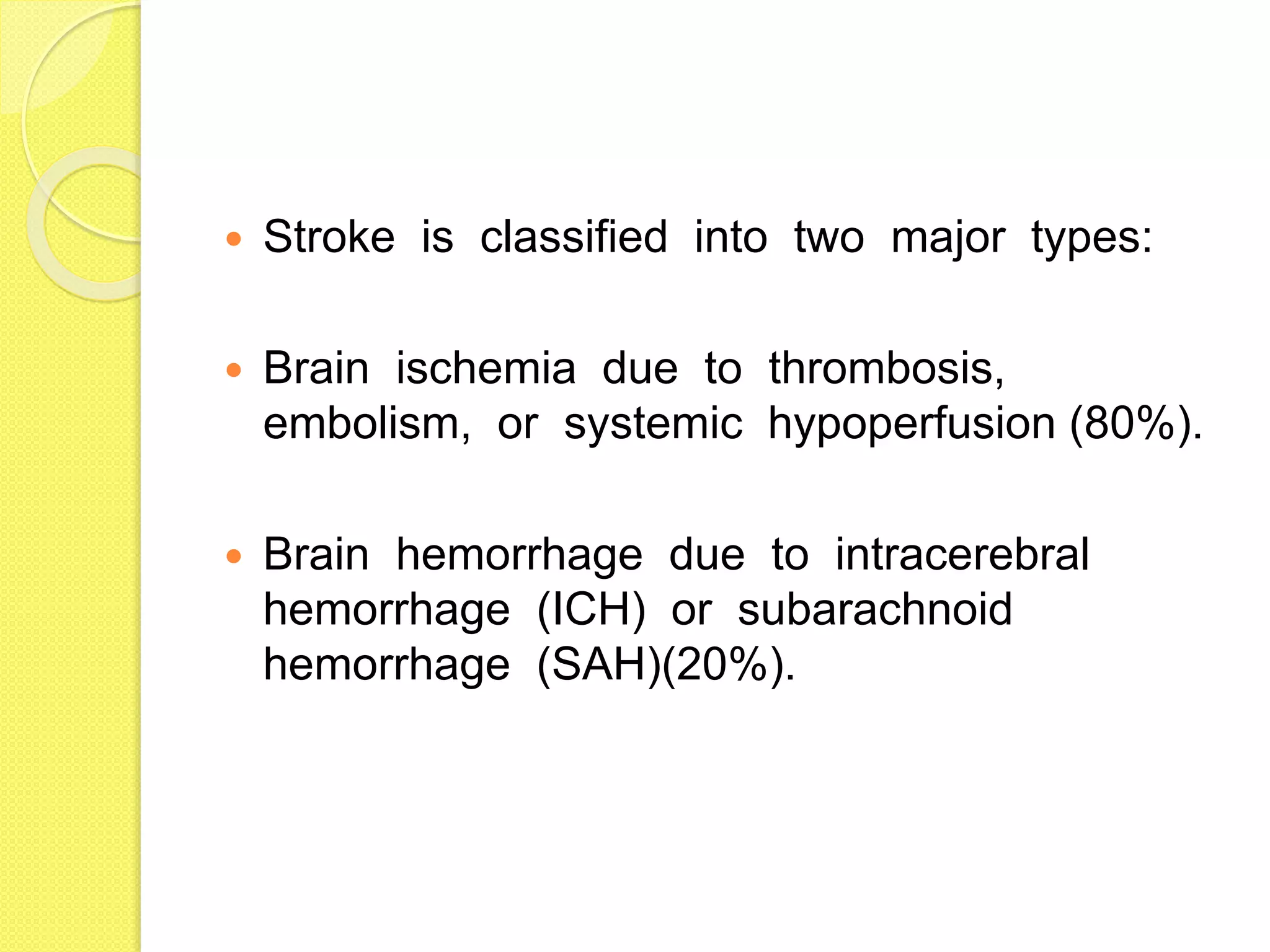 Stroke localization by Dr. Md. firoz | PPTX